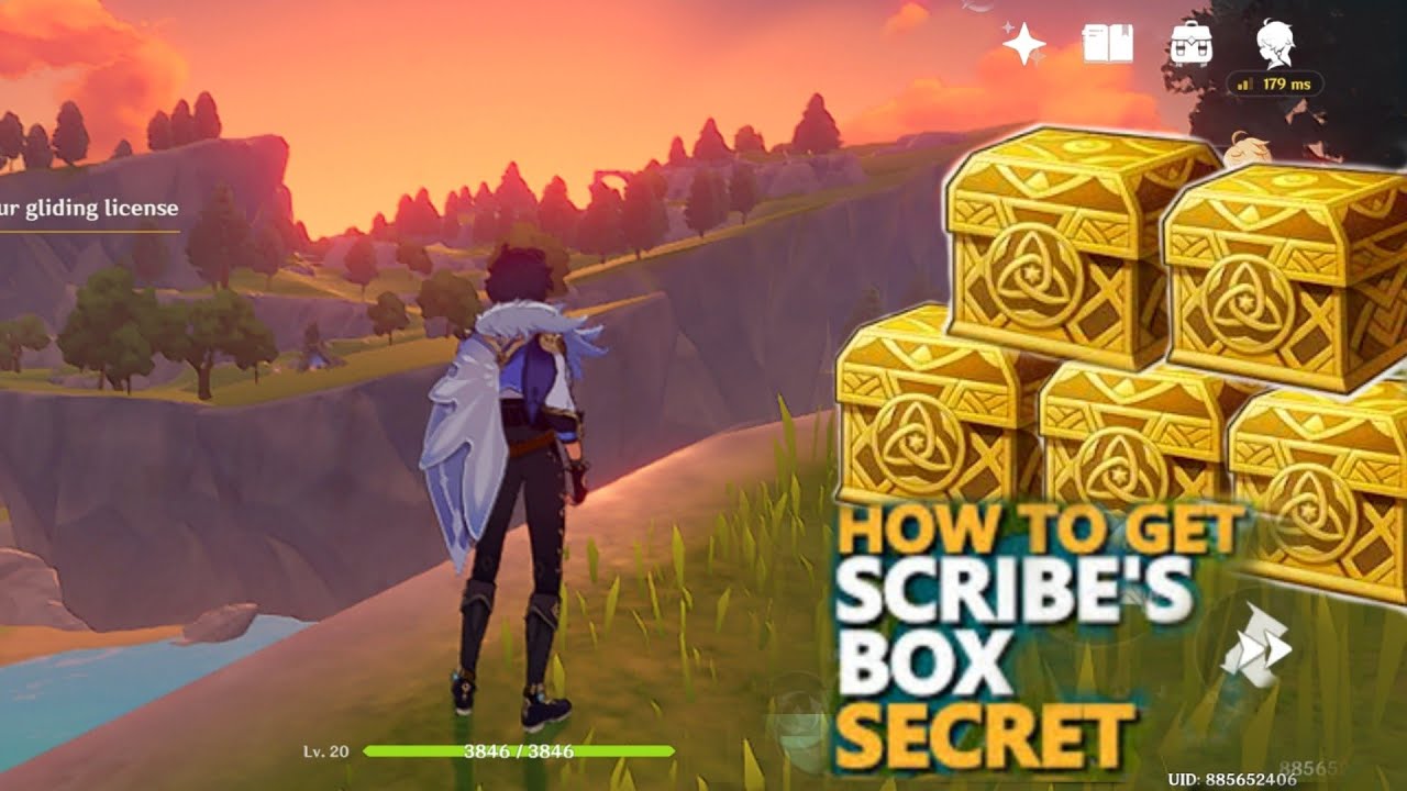 How to Get 13 scribe's box | genshin Impact | my new gameplay - YouTube