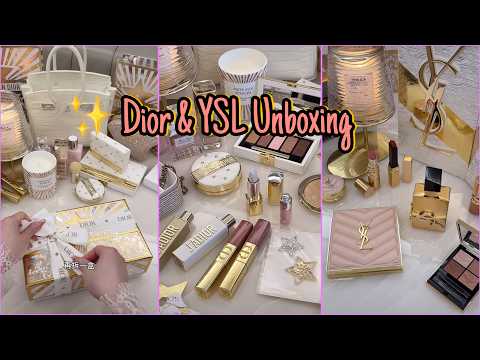 Luxurious Unboxing 💕 | Dior & YSL High-End Beauty Haul ✨