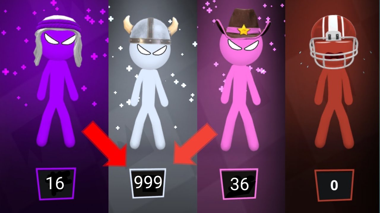 PRO Stickman MINIGAMES 😱 - Stickman Party Gameplay - YouTube