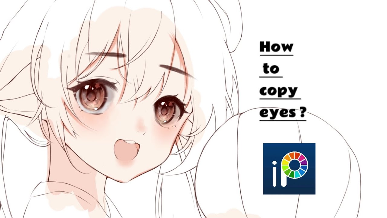 【Tutorial Copy Eyes】Cách copy mắt đơn giản trên ibisPaint X | YOKO ART ...