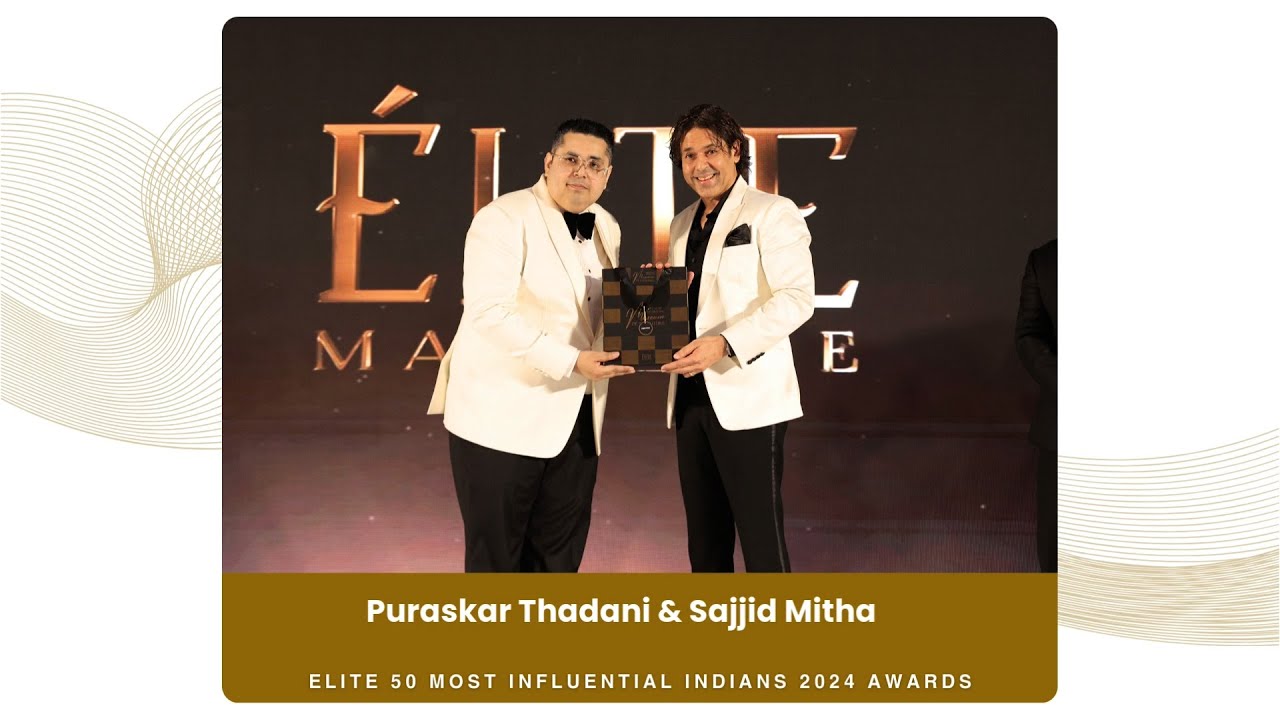 Dr. Sajjid Mitha honored among ELITE 50 Most Influential Indians 2024 ...