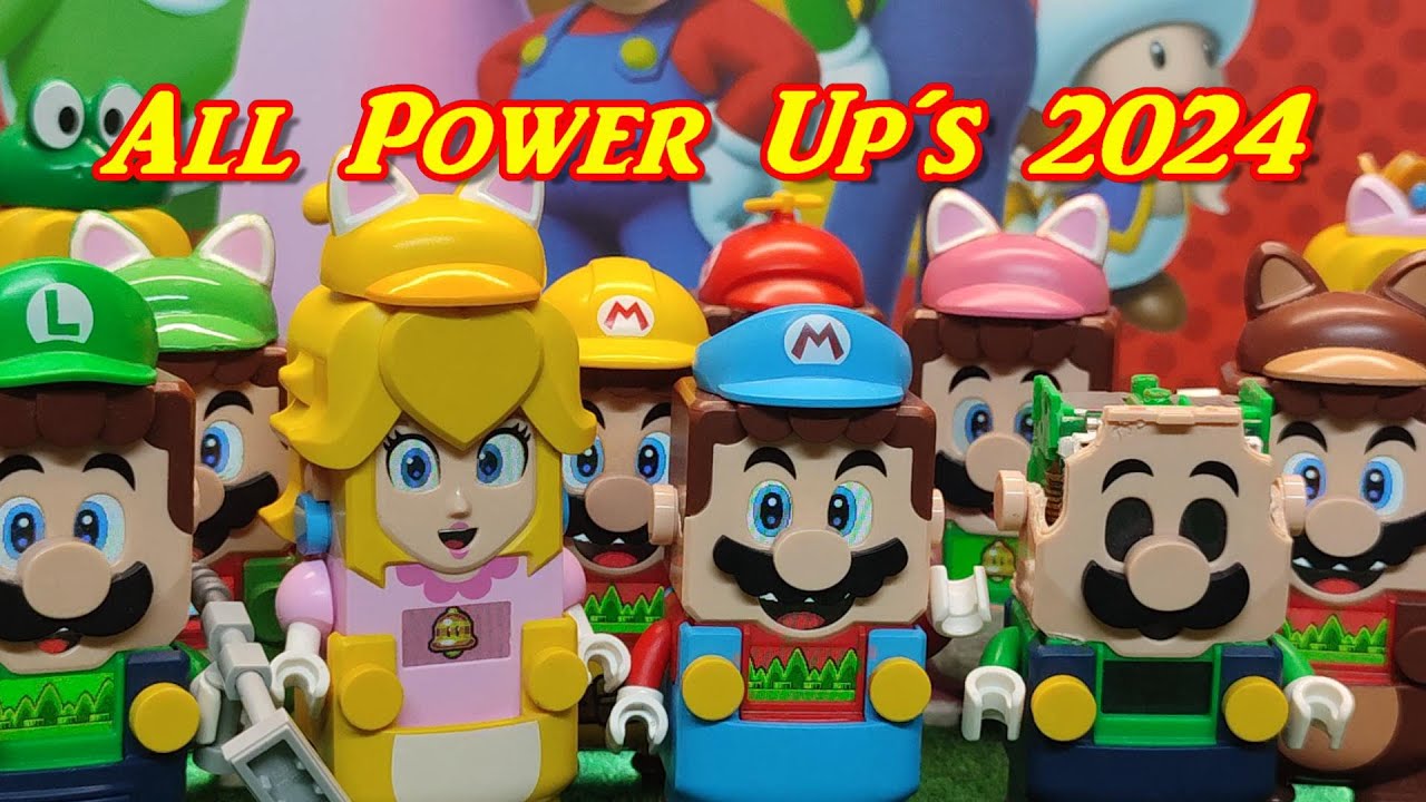 LEGO Mario all Power Ups low battery, sleeping together , Moc Character ...