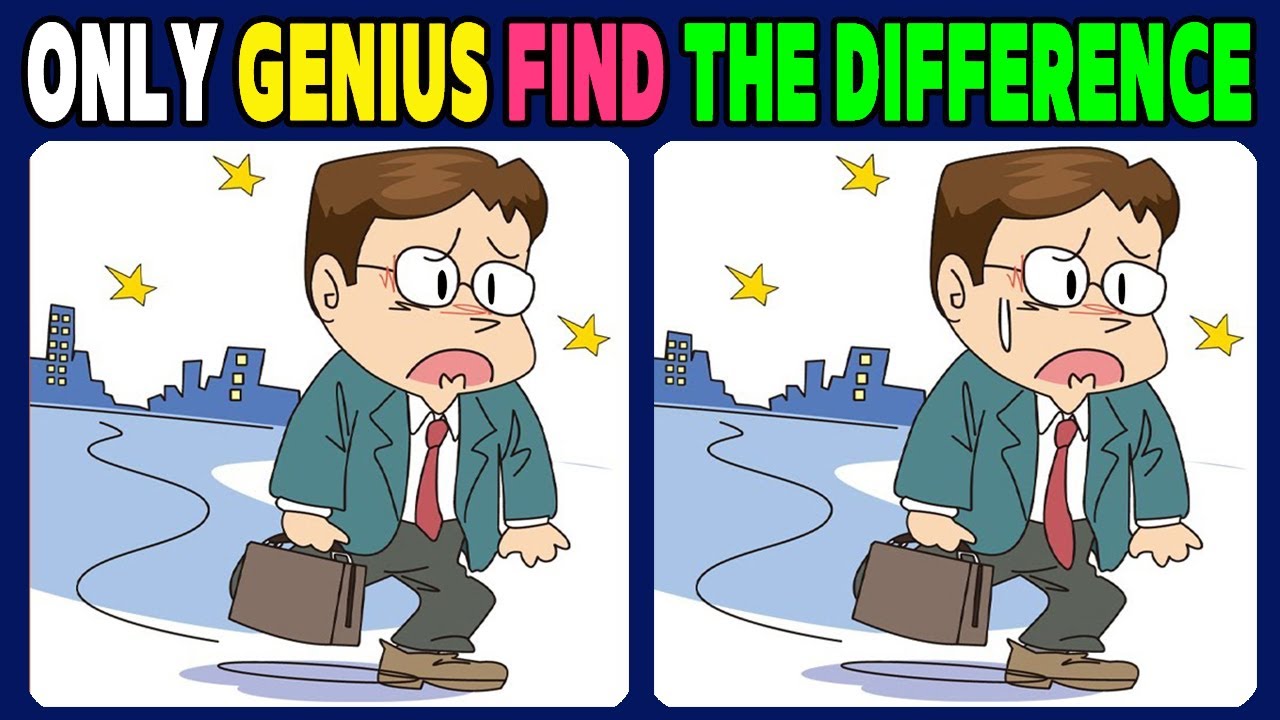 Find the Difference: Only Genius Can Find All The Differences 【Spot the ...