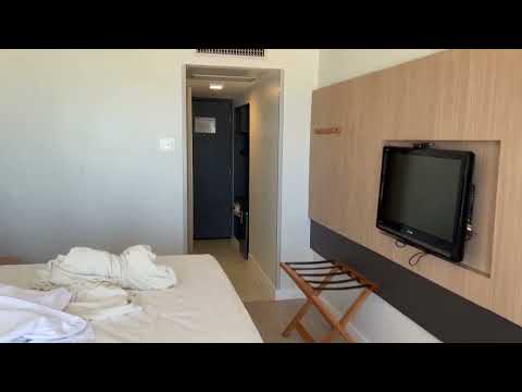 Hotel Praiano em Beira Mar Fortaleza Ceará - Quarto Deluxe Casal Frente Mar