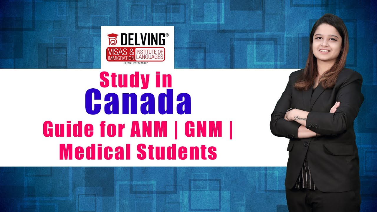 Study in Canada Guide for ANM | GNM | Medical Students 🇨🇦 - YouTube