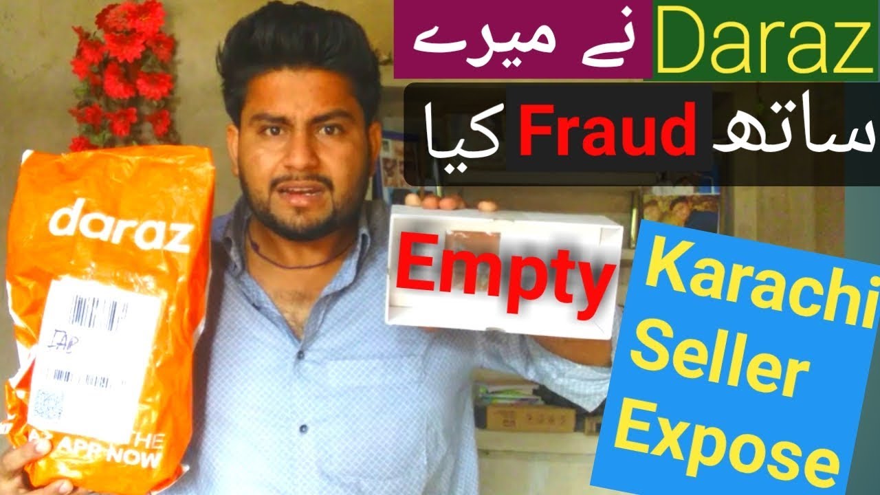 Fraud on Daraz Seller Exposed | Fraud on Daraz.pk stay safe | SJcam ...