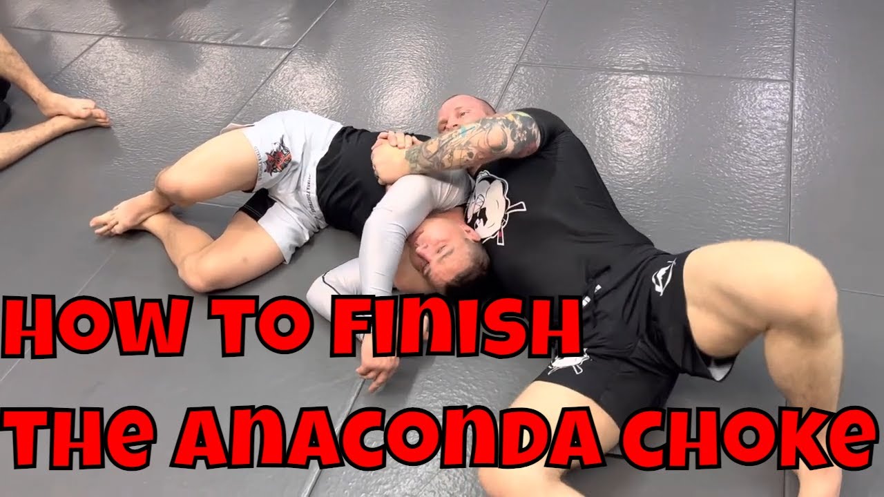 Details on finishing the anaconda choke - YouTube