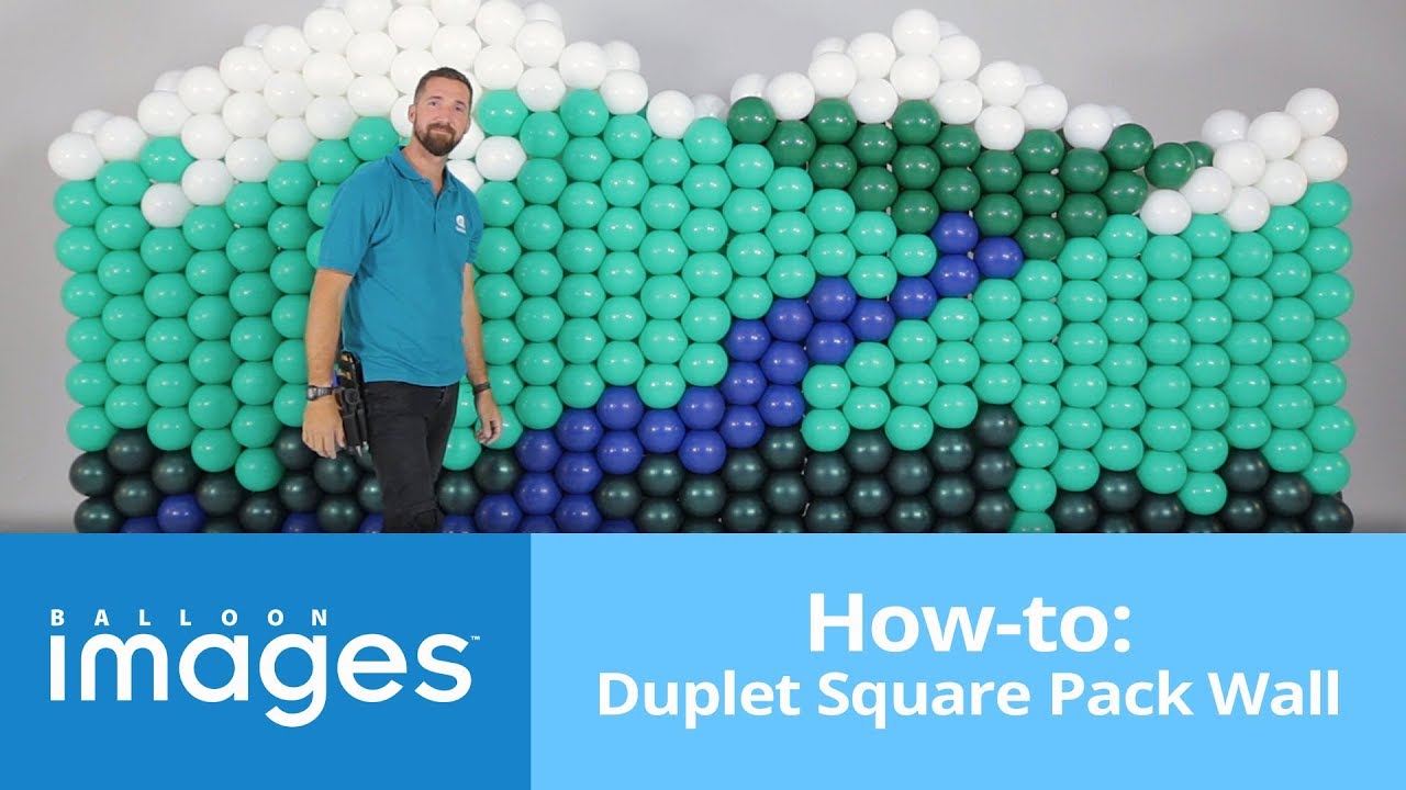 How-to: Duplet Square Pack Wall - YouTube