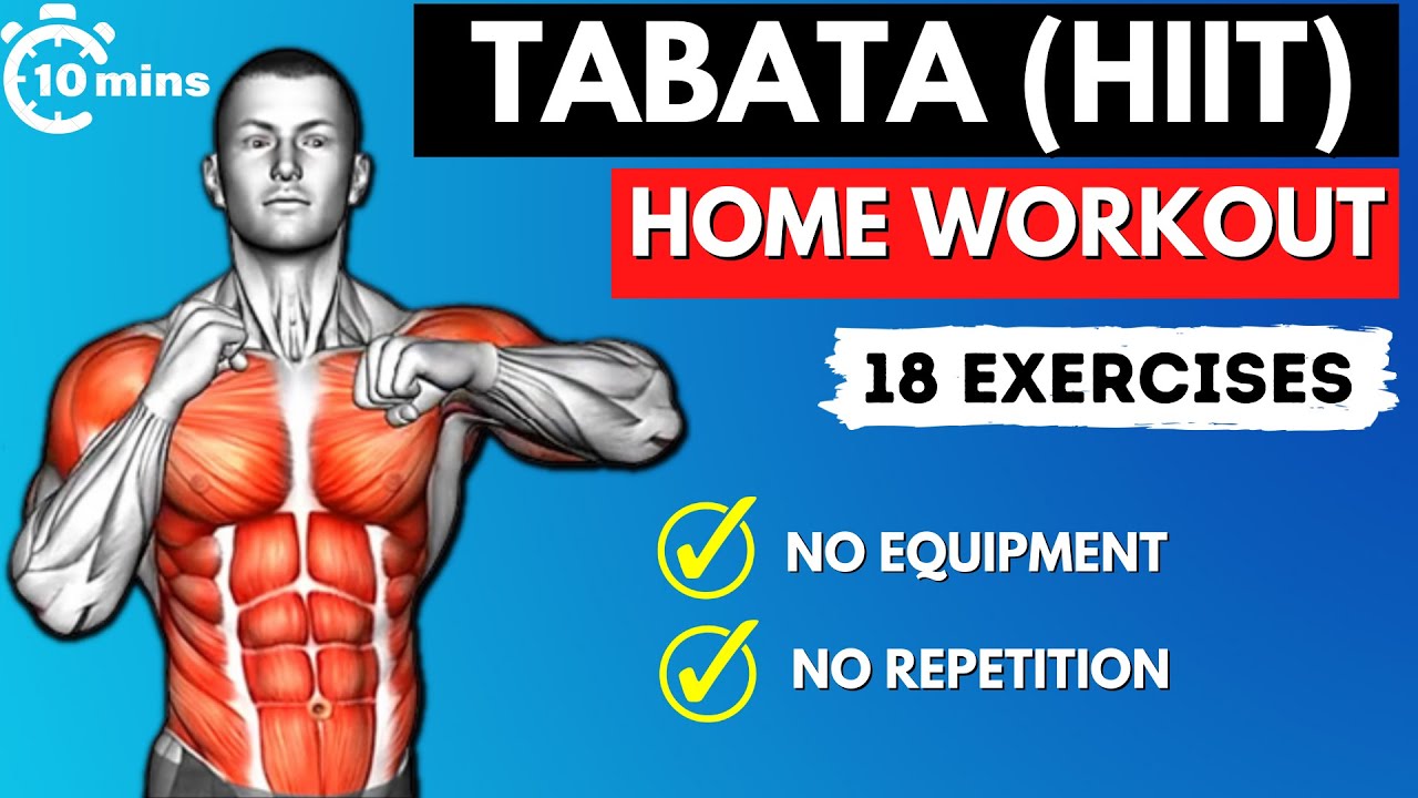 10 Minute Tabata HIIT Full Body Workout - YouTube