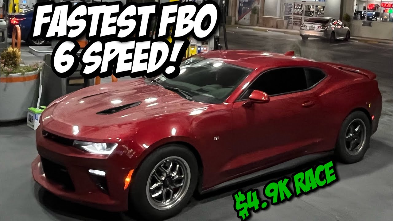 CAMP FBO 6SPD Camaro vs RF Tuned FBO 10SPD Camaro - YouTube