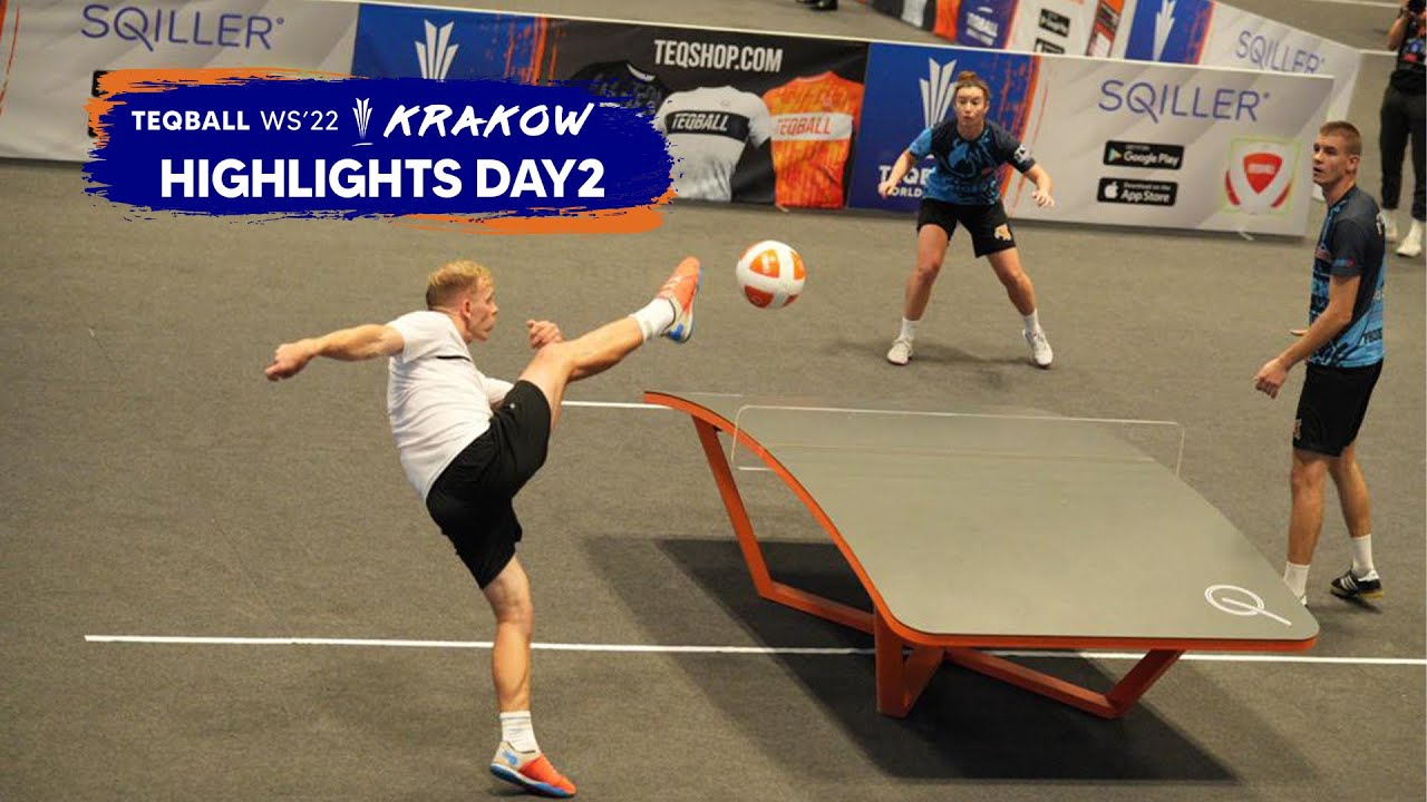 Teqball World Series - Krakow (Day2, Highlights) - YouTube