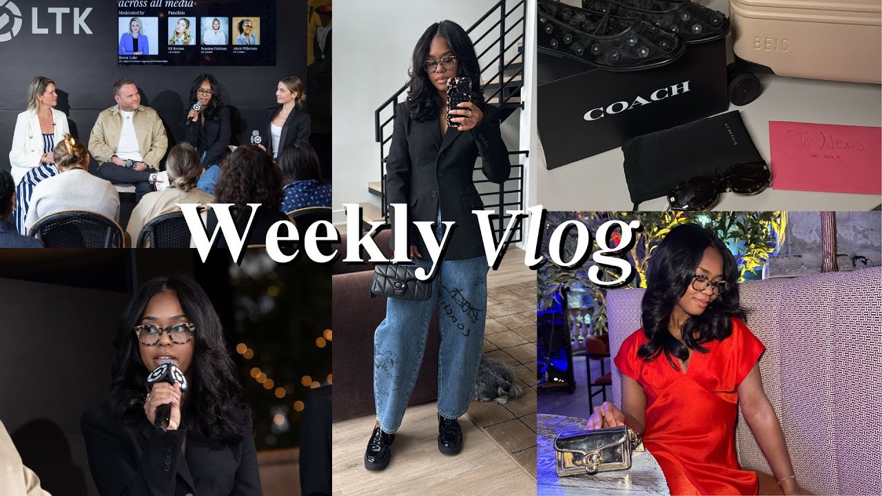 Birthday Celebration + LTK Panel Speaker + MORE! | Weekly Vlog! - YouTube