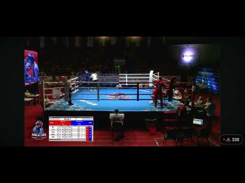 🔵 İsmayılova Sima & 🔴 Nataros Janaya 46 kg. #boks #azərbaycan #boxing