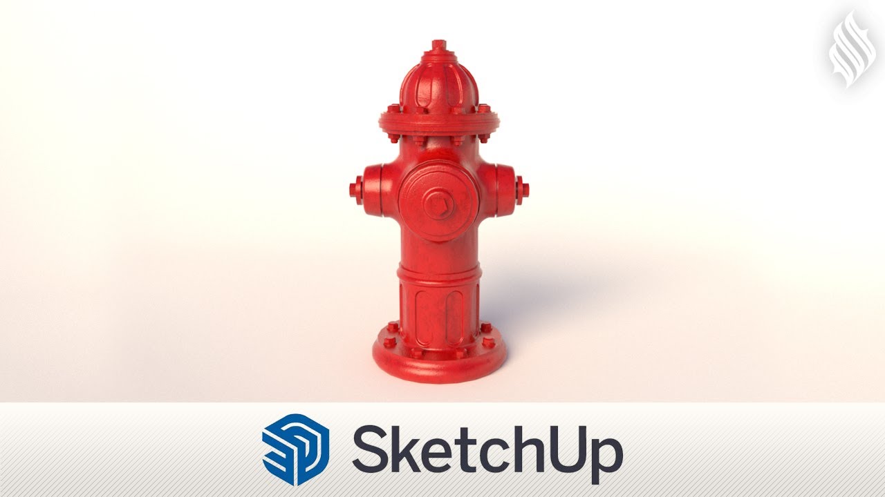 3D Modeling Fire Hydrant [SketchUp Tutorial] - YouTube
