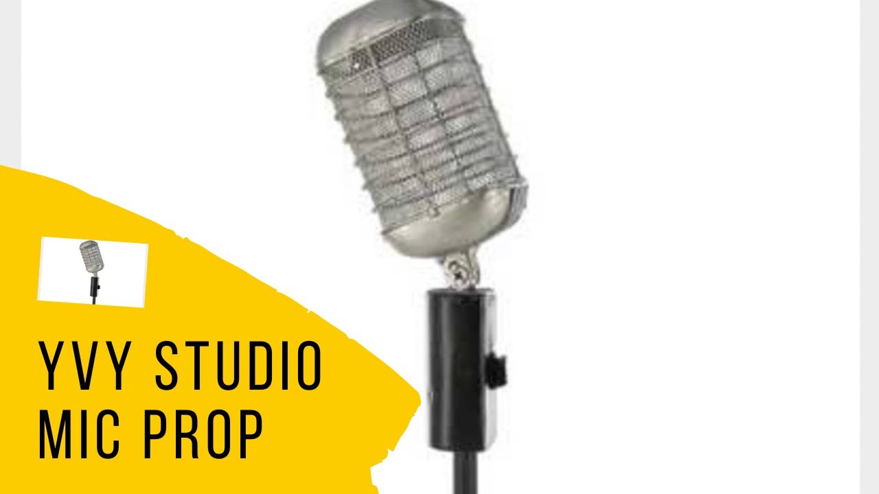 Custom Ham Shack Decor | Studio Mic Prop - YouTube