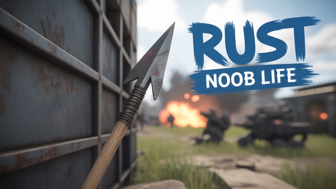 She Clutched, I Dropped the ball – Noob Couple vs. Rust Raid! - YouTube