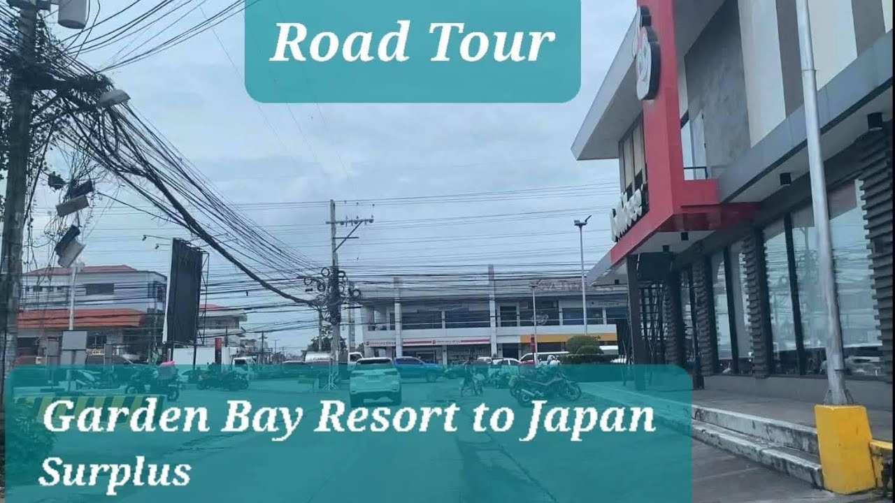 GARDEN BAY RESORT to JAPAN SURPLUS LANANG DAVAO CITY PHILIPPINES - YouTube