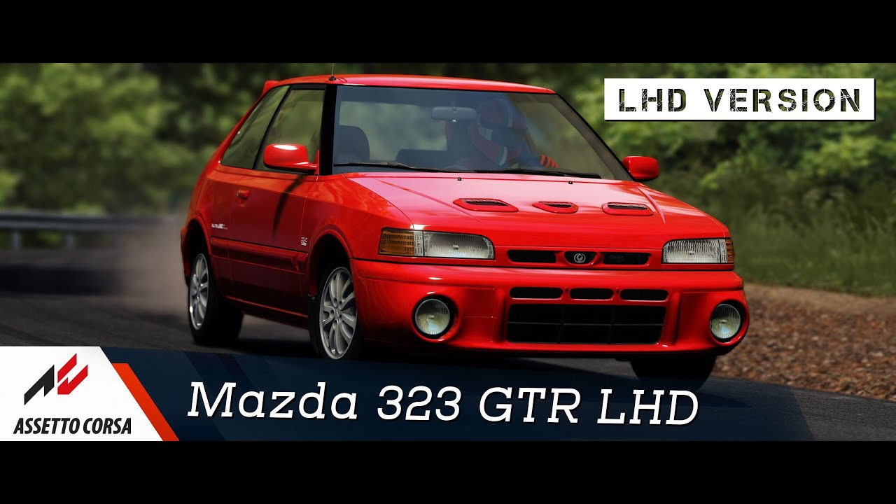 Assetto Corsa - Mazda 323 GTR LHD - YouTube