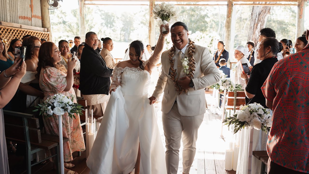 The Wedding of Ezra and Julie Suaalii | Ceremony - YouTube