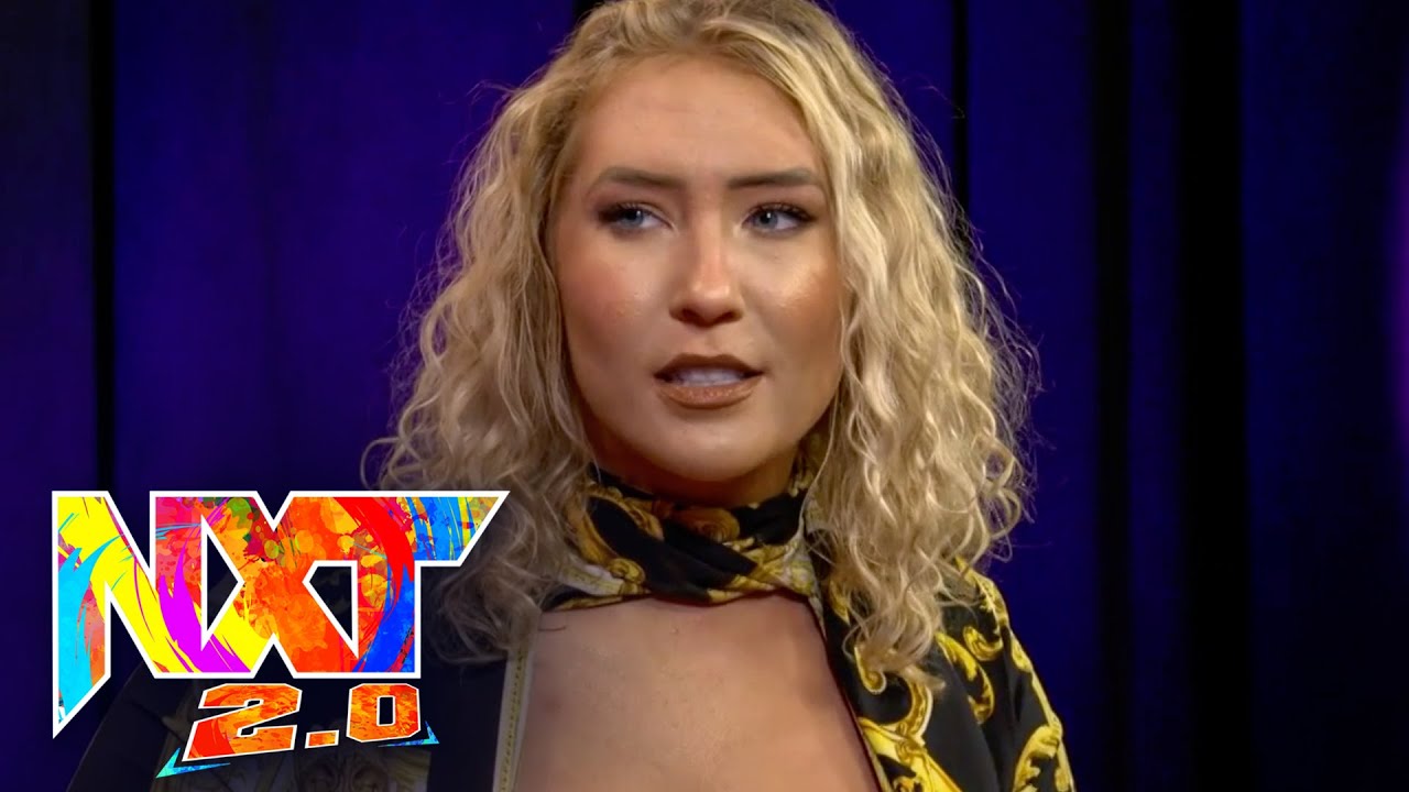 Lash Legend puts an abrupt end to Nikkita Lyons’ interview: WWE NXT ...