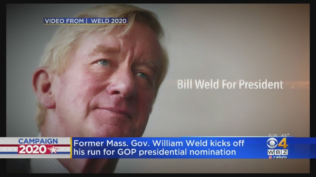 Bill Weld Seeking GOP Nomination For President In 2020 - YouTube