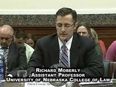 Whistleblower Protection Hearing: Richard Moberly Testimony - YouTube