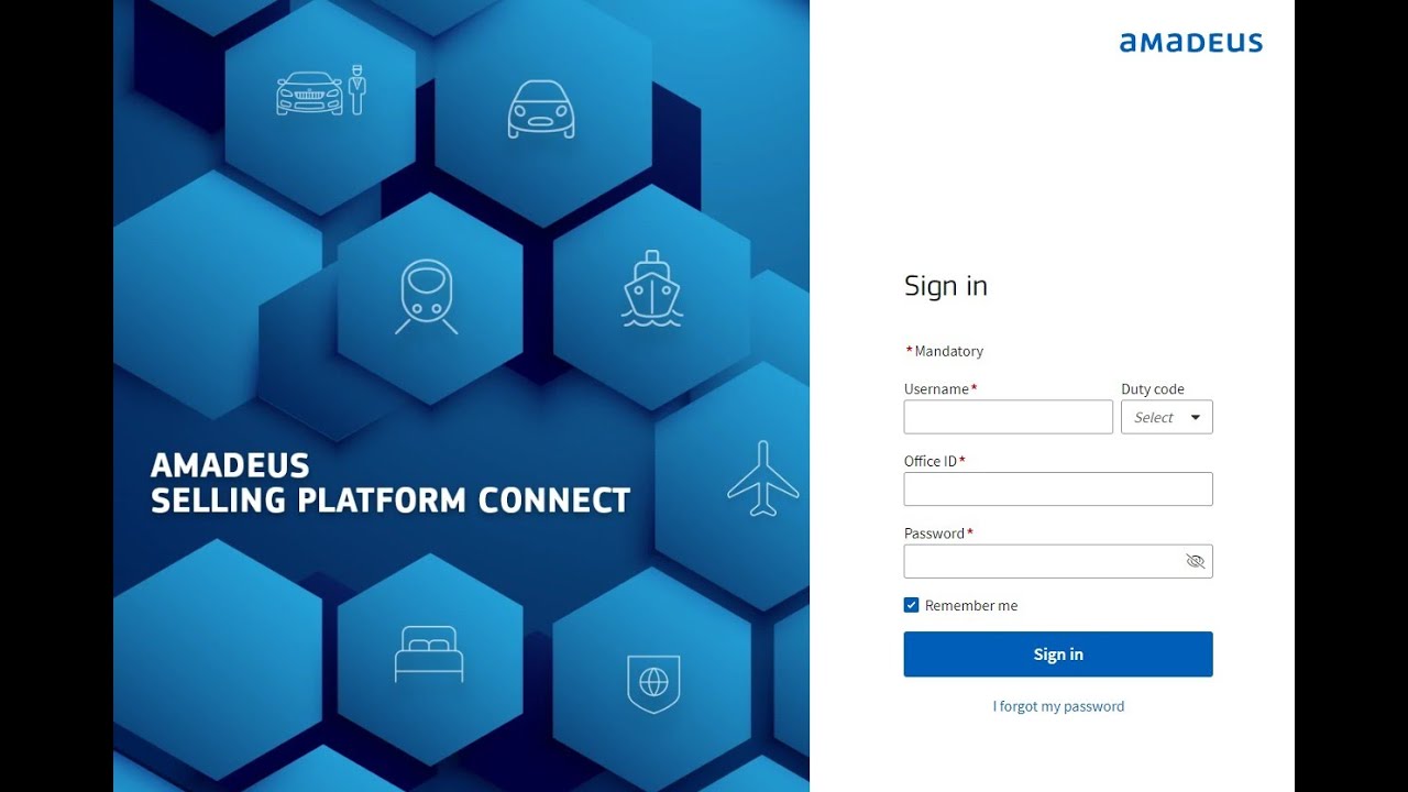Amadeus Basic Reservation - YouTube