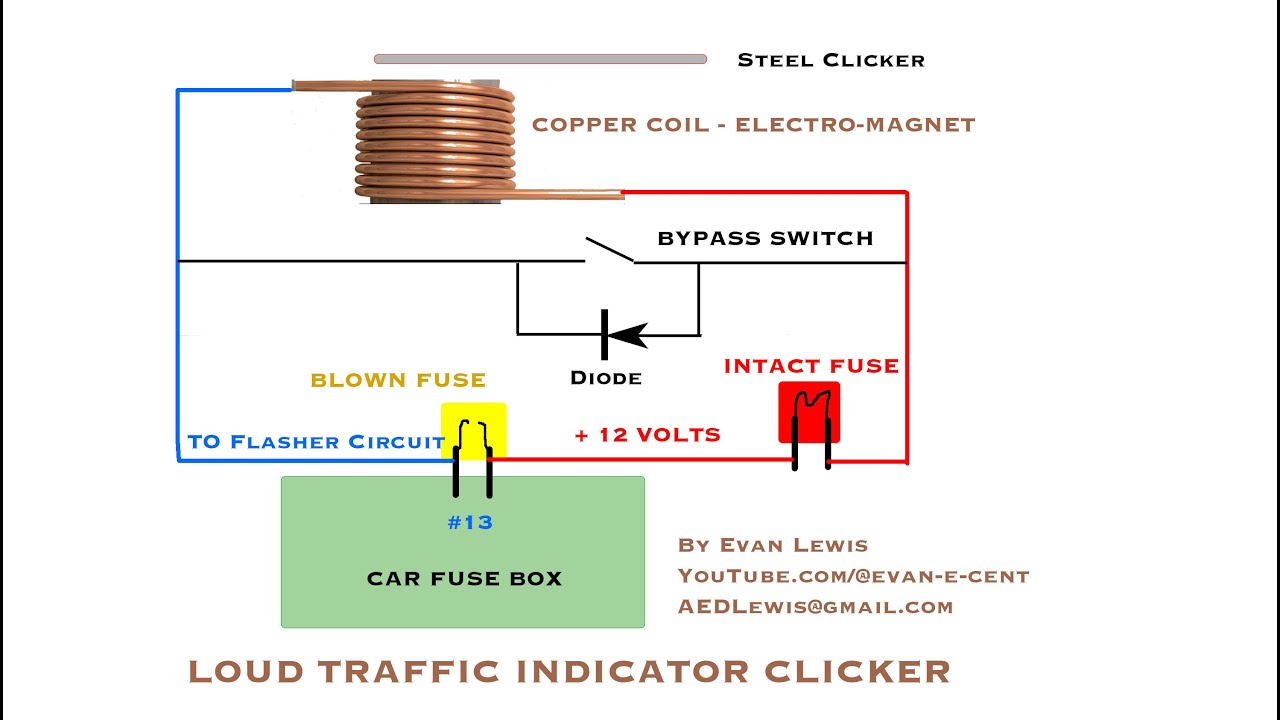 Loud Clicker for Traffic Indicator, Blinkers or Hazard Lights Part 2 ...