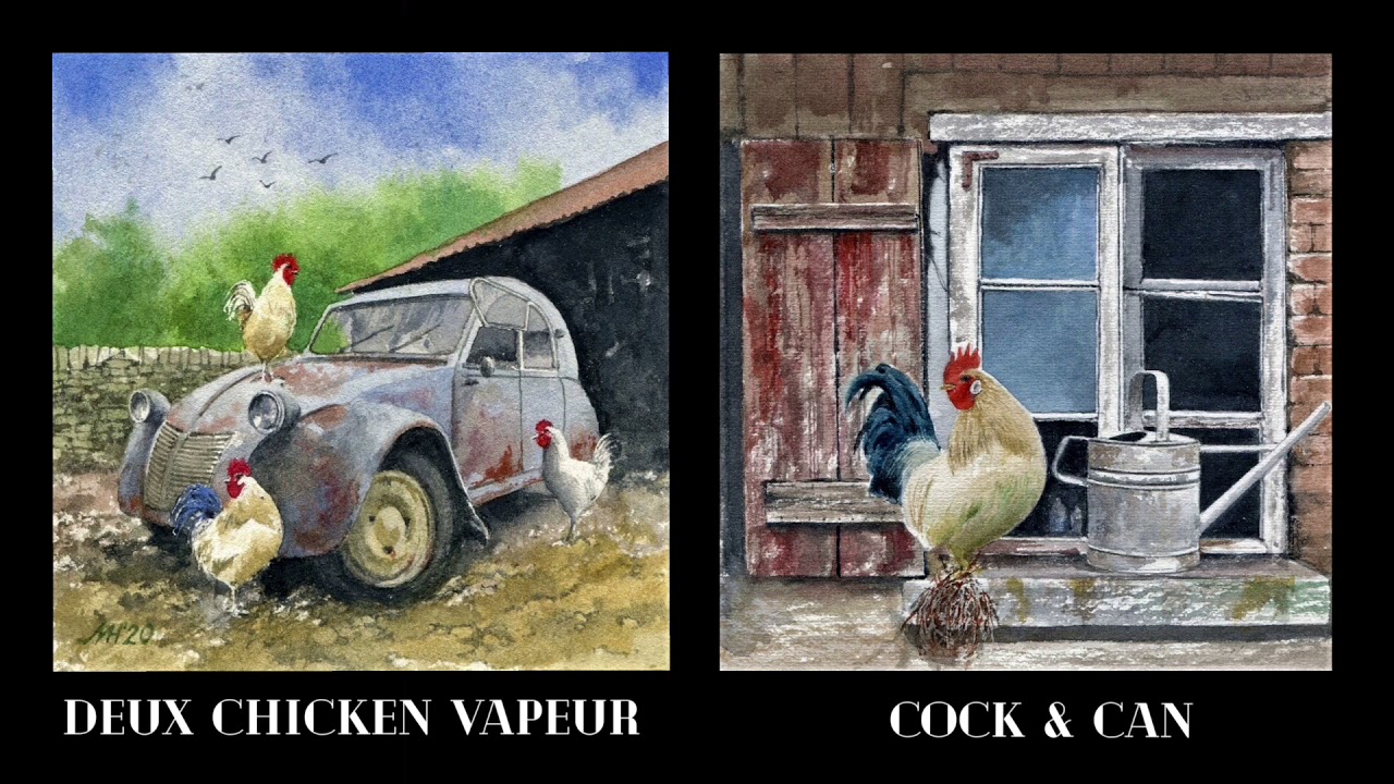 Watercolours painted my way - YouTube