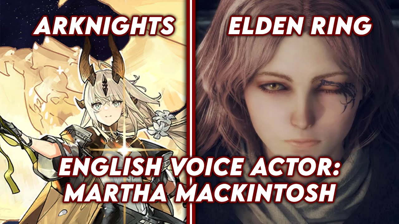 These Characters Share The Same Voice Actor | Reed - Arknights / Melina ...