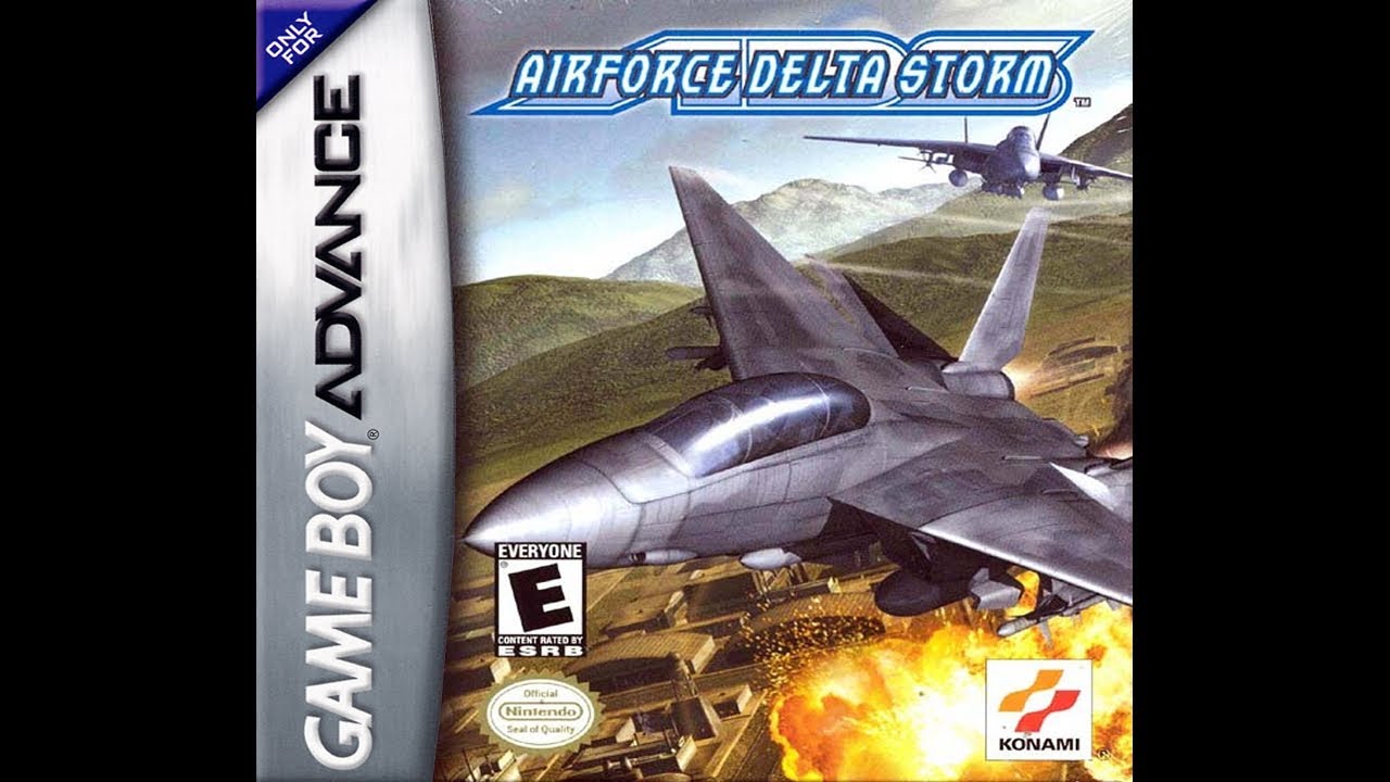 Game Boy Advance - AirForce Delta Storm 'Intro' - YouTube