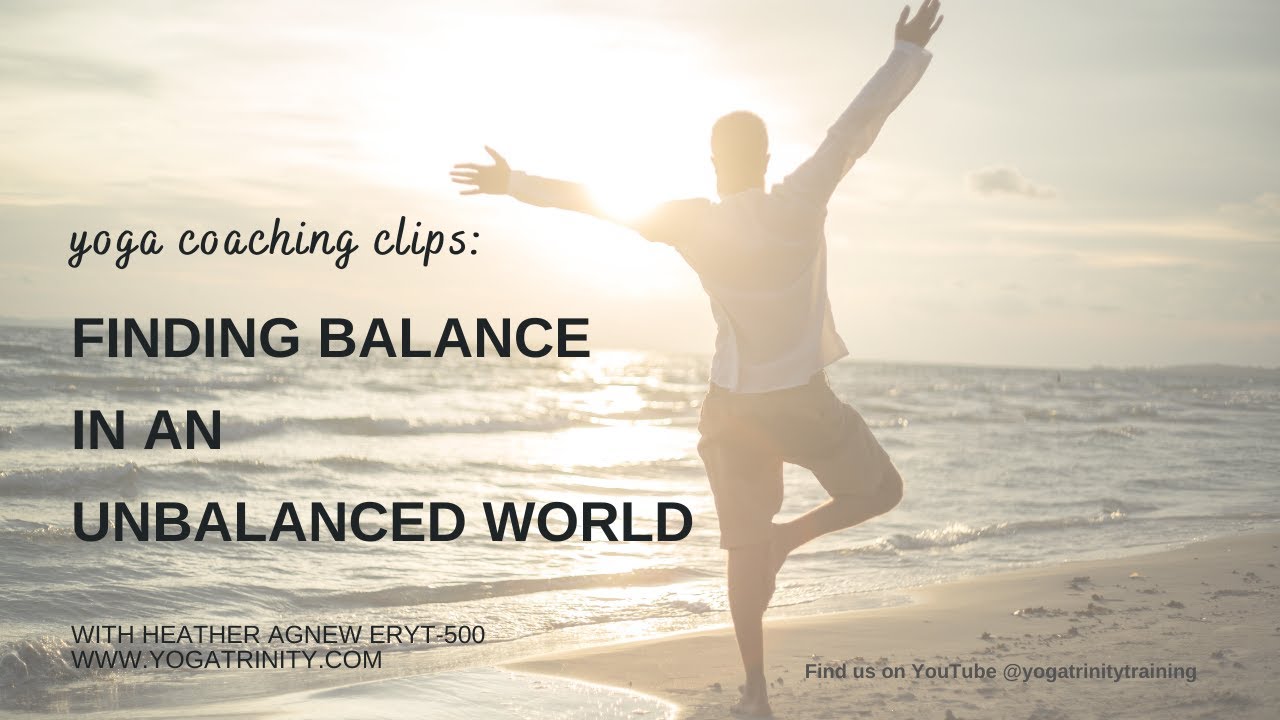 Finding Balance in an Unbalanced World; Exploring the Meaning of ...