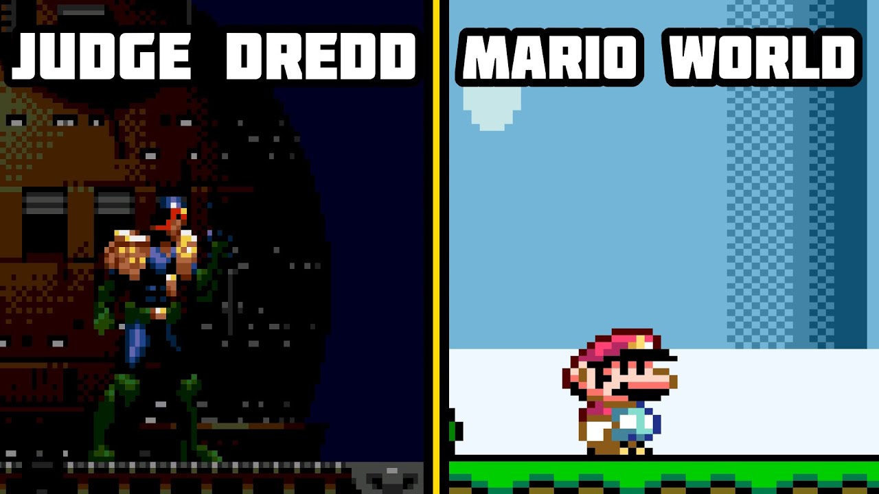 Judge Dredd, Mario World - Ретро Стрим Sega Dendy nes PS1 Ностальгия ...
