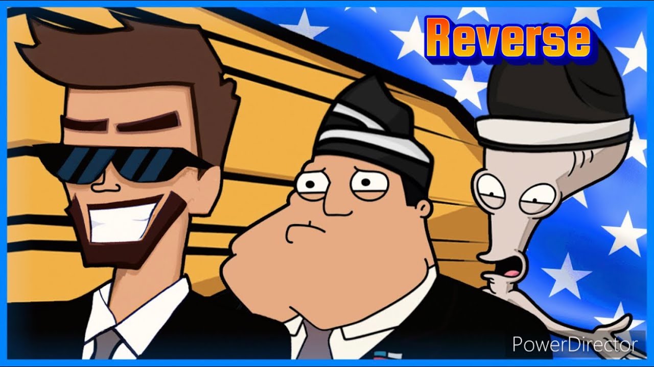 American Dad Coffin Dance Cover Ozyrys Remix Season 7 Reversed - YouTube