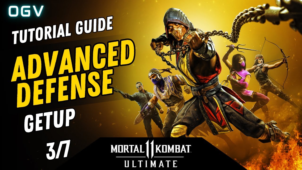 Mortal Kombat 11 - Advanced Defense - Getup - PS5 Guide - YouTube