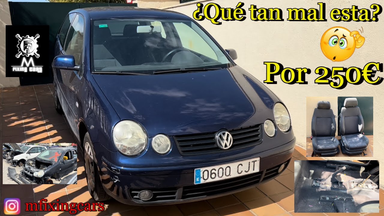 Compro Volkswagen Polo MK4 Funcionando por 250€ 🤑 Parte 2 - YouTube