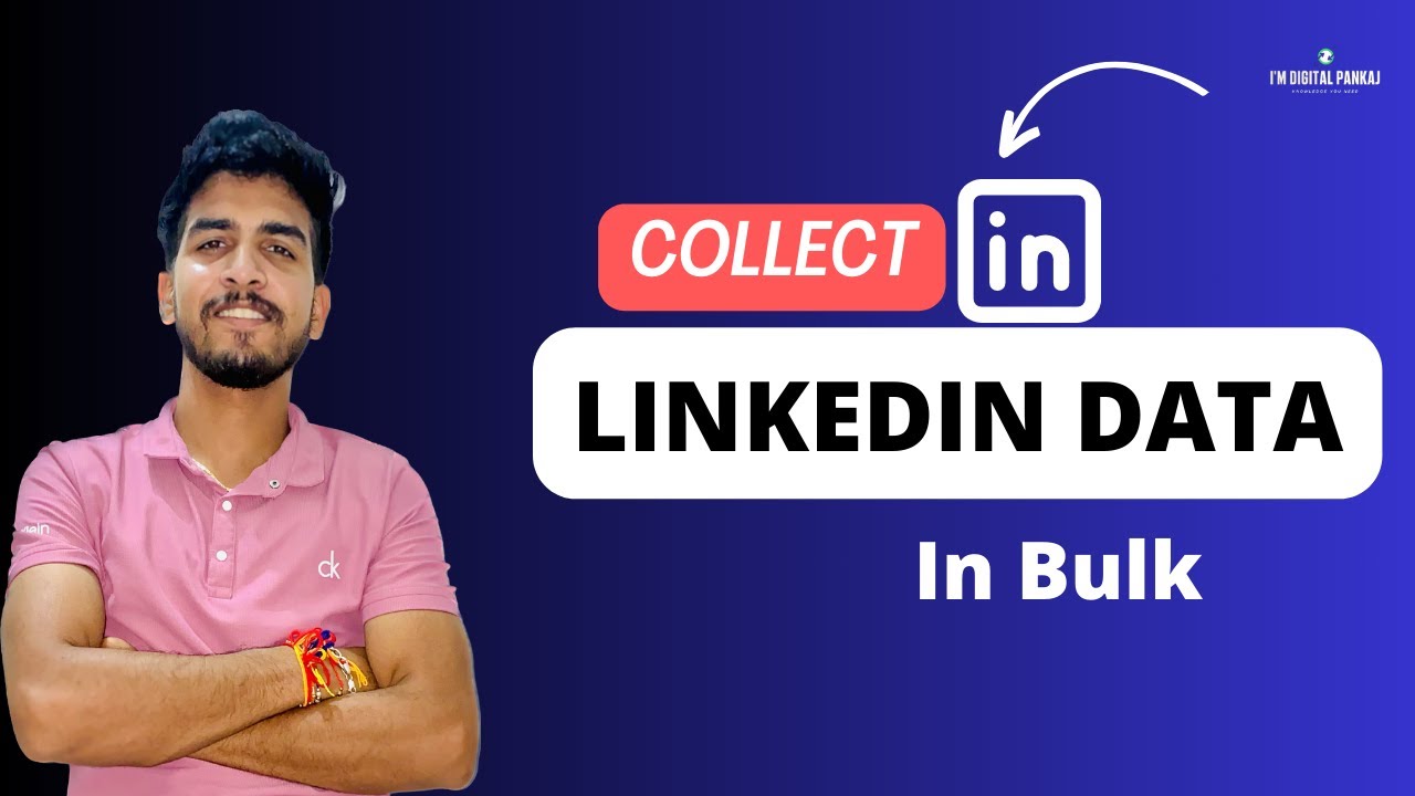 How to collect Person and Companies Data From #Linkedin | linkedin data ...