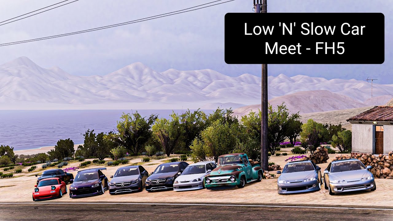 Low 'N' Slow Car Meet - FH5 - YouTube