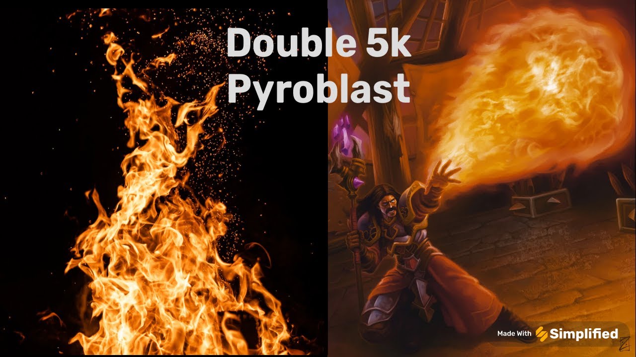 Double 5k Pyroblast | Crow Cashe fight | Ascension Classless WOW - YouTube