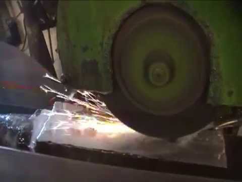 Surface Grinding a Blacksmith Anvil - YouTube