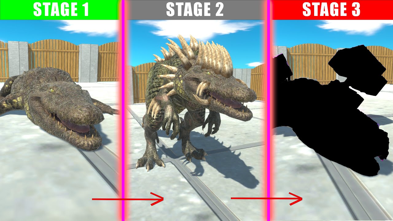 EVOLUTION OF PURUSSAURUS - Animal Revolt Battle Simulator ARBS - YouTube