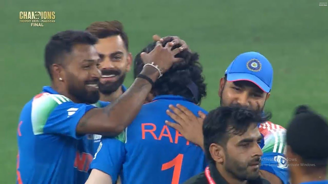 Virat Kohli & Rohit Sharma Crazy Celebration After India Win Final ...