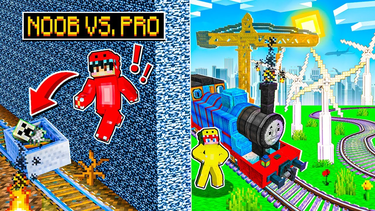 NOOB vs PRO : BESTE ZUG BAU CHALLENGE in Minecraft ! 🚂 - YouTube