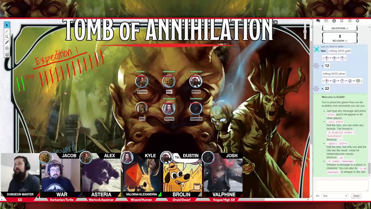 D&D: Tomb of Annihilation | Episode 10 | Camp Vengeance - YouTube