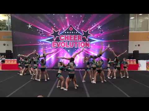 CheerSport - Great White Sharks - Cheer Evolution 2017 - YouTube