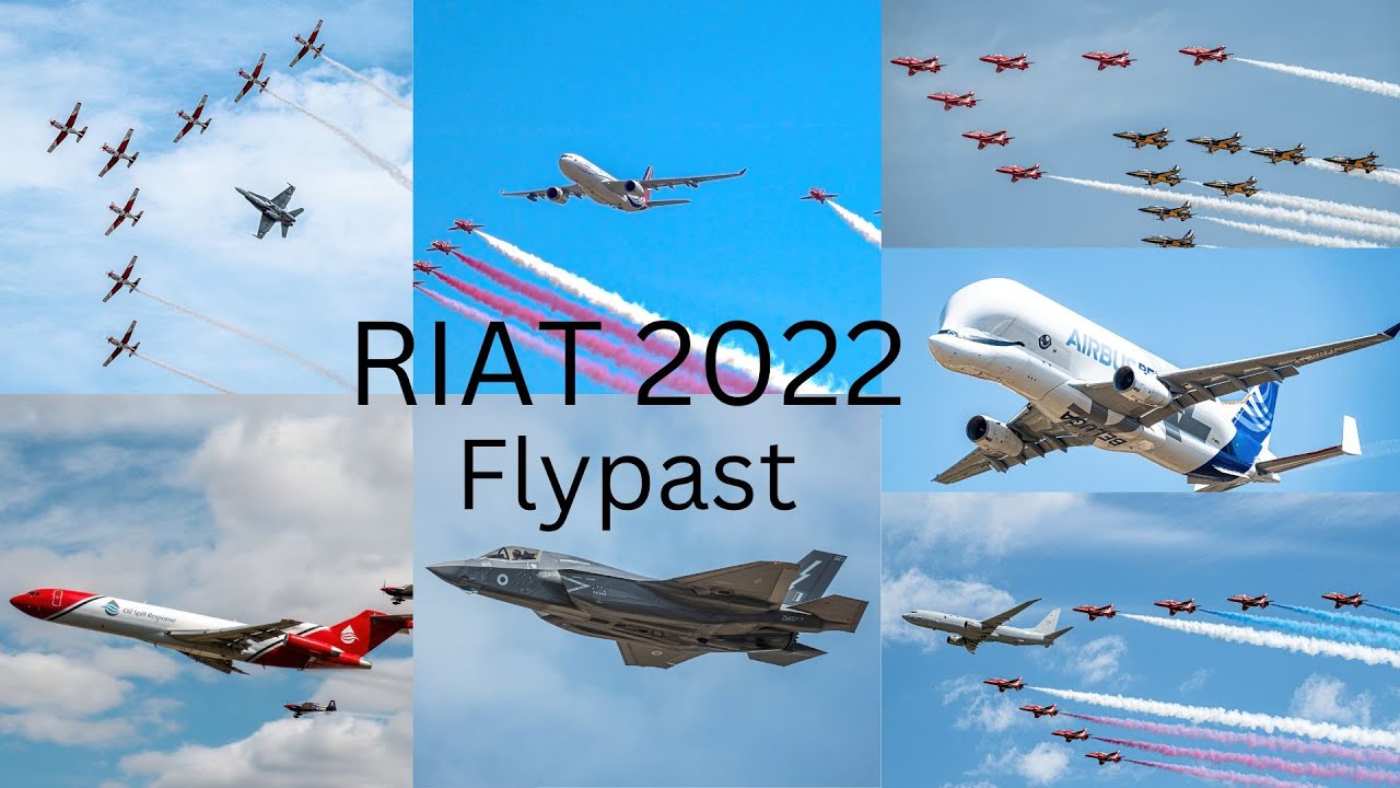 RIAT 2022 Flypast (Days 1,2,&3) - Video and Photography - YouTube
