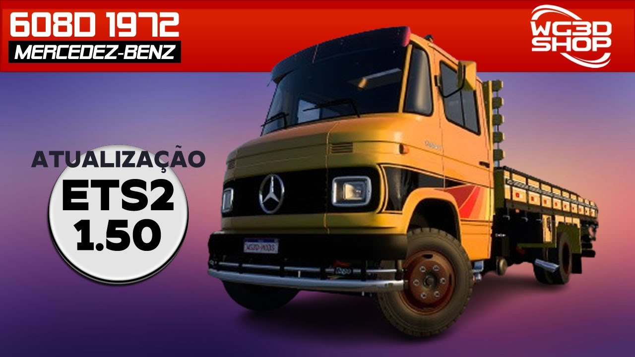 Atualização Mercedes Benz 608 1.50 ETS2 Liberação do MOD AMANHA - YouTube