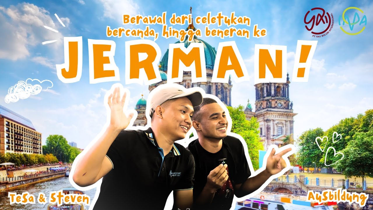 AWALNYA BERCANDA, MALAH BERANGKAT KE JERMAN!🔥| Keberangkatan Tesa ...