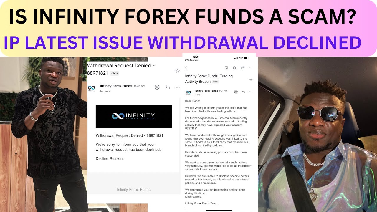 Is Infinity Forex Funds A Scam Ip Issue Youtube