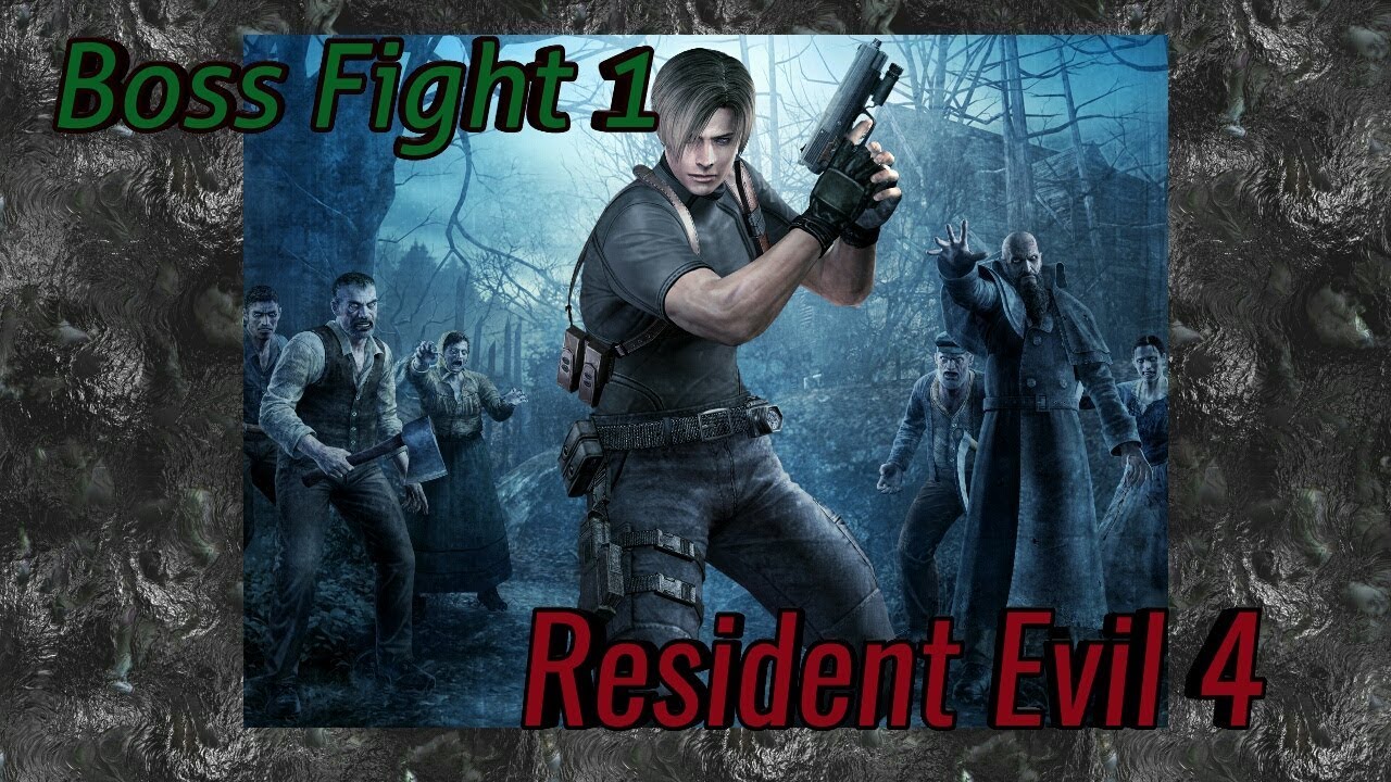 Resident Evil 4 Boss Fight 1(Giant Salamander and El Gigante) - YouTube